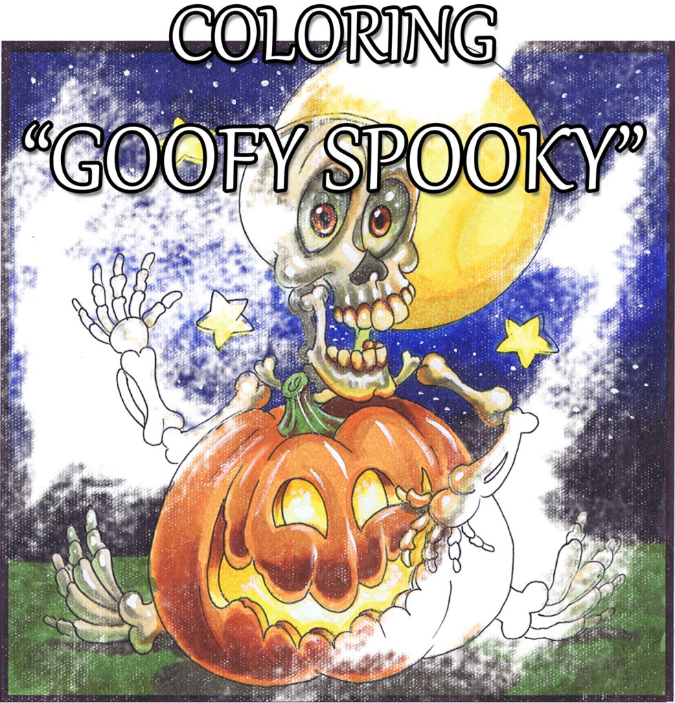 goofy spooky cover image | Copic Marker Tutorials